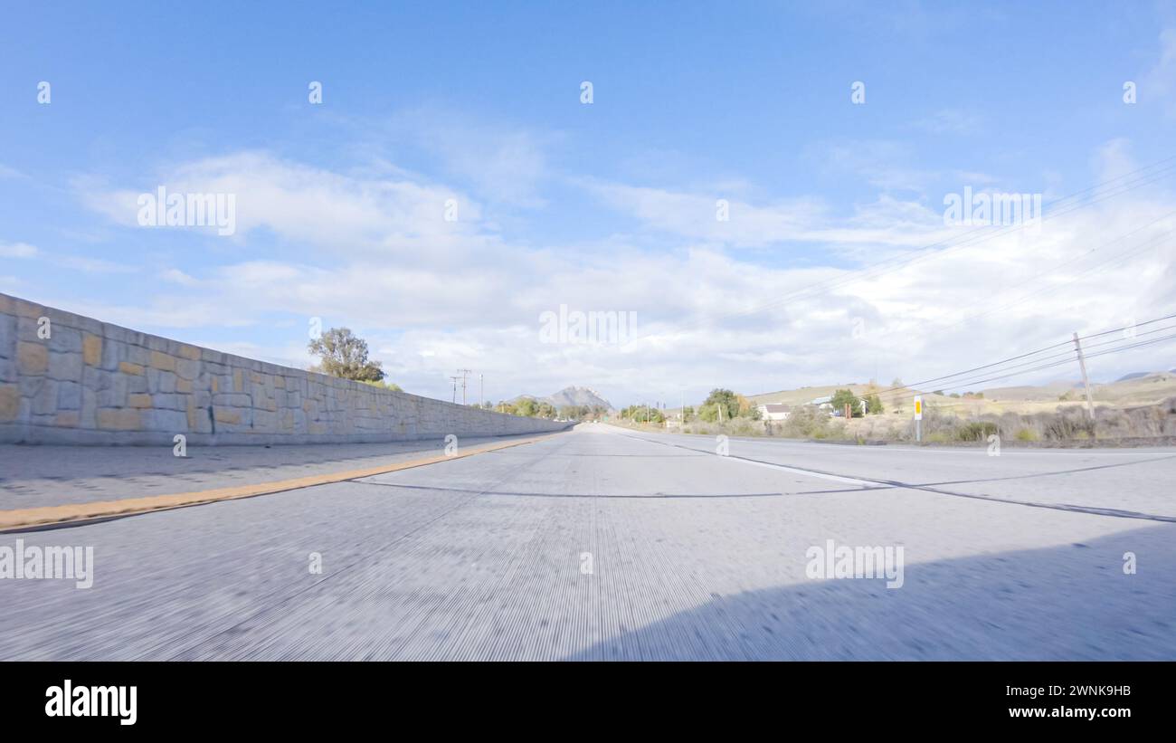 Highway 101 california pov hi-res stock photography and images - Alamy