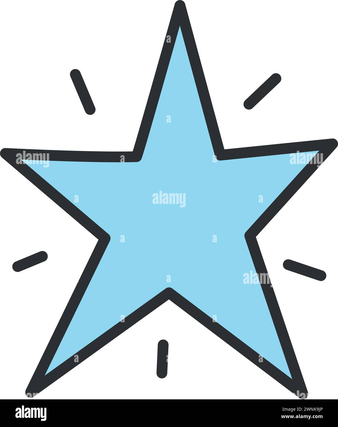 Star sketch icon Hand draw Vector Stock Vector Image & Art - Alamy