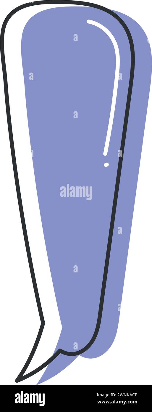 Comic bubble chat sketch icon Hand Draw Vector Stock Vector Image & Art ...