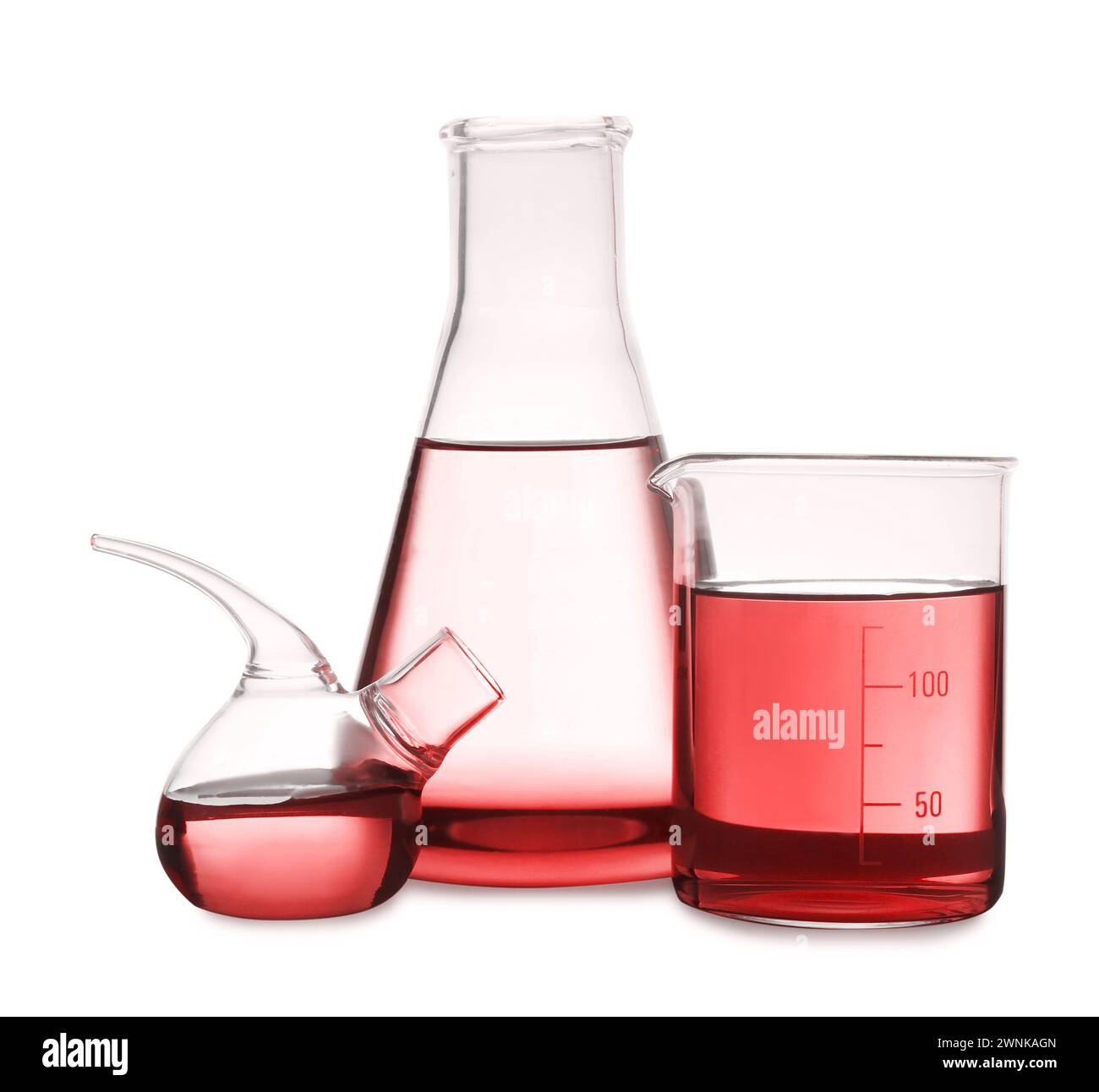Titration flasks hi-res stock photography and images - Alamy