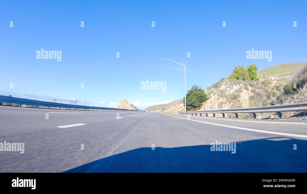 Scenic Winter Drive on Highway 1 Near SLO Stock Photo - Alamy