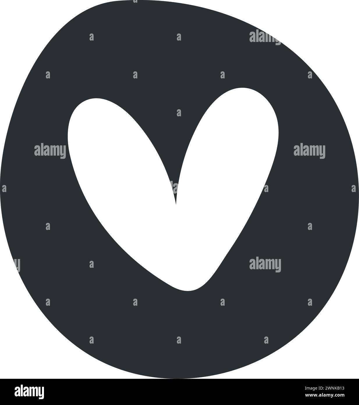 Heart sketch icon Hand Draw Vector Stock Vector Image & Art - Alamy