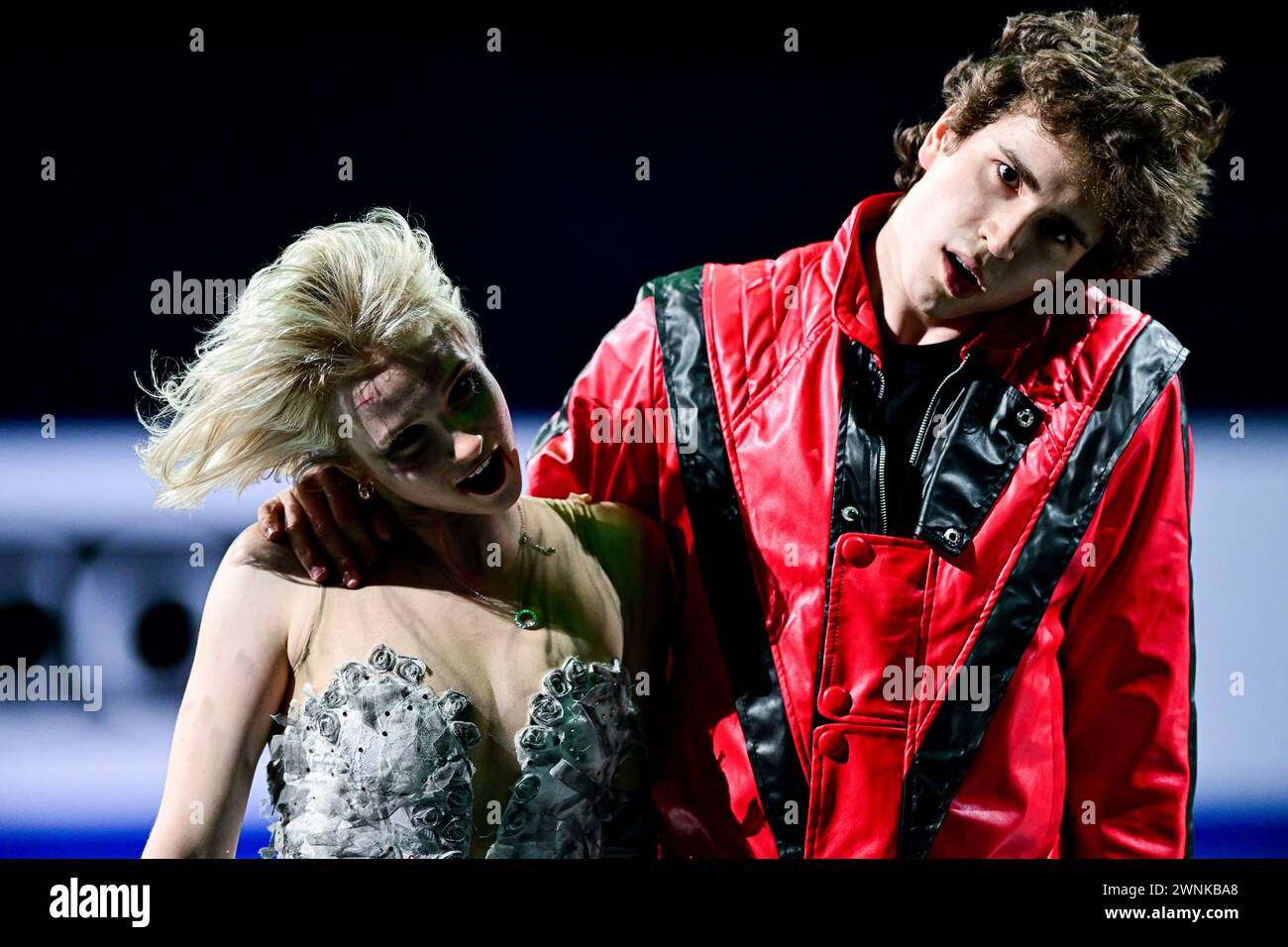 Elizabeth TKACHENKO & Alexei KILIAKOV (ISR), during Exhibition Gala, at ...