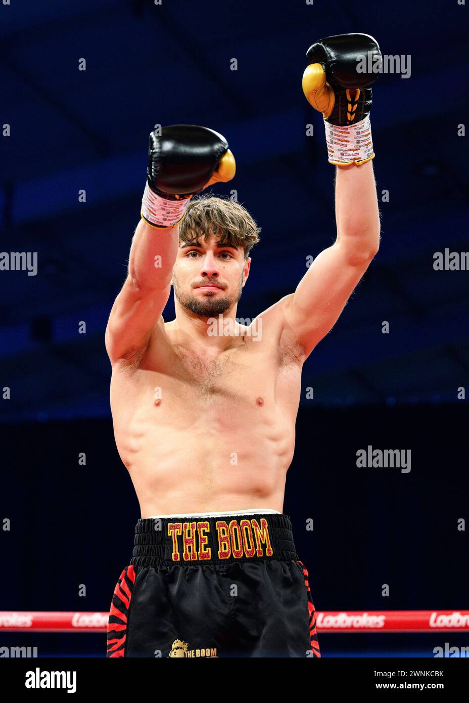 Andrei Dascalu vs Joe Jackson-Brown - Super-middleweight bout during ...