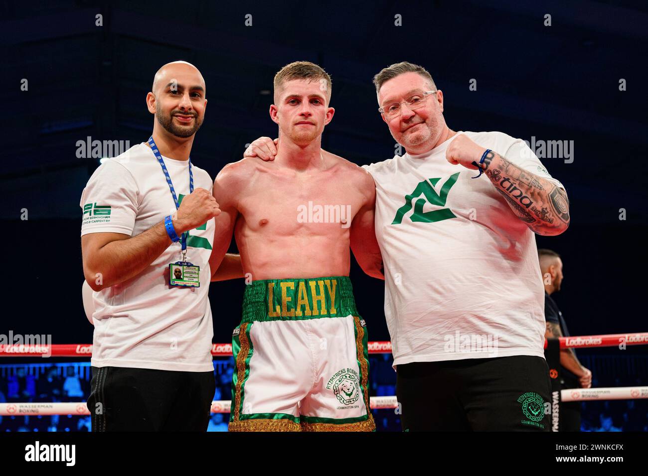 LONDON, UNITED KINGDOM. 01 Mar, 2024. Nick Leahy vs Jake Osgood ...