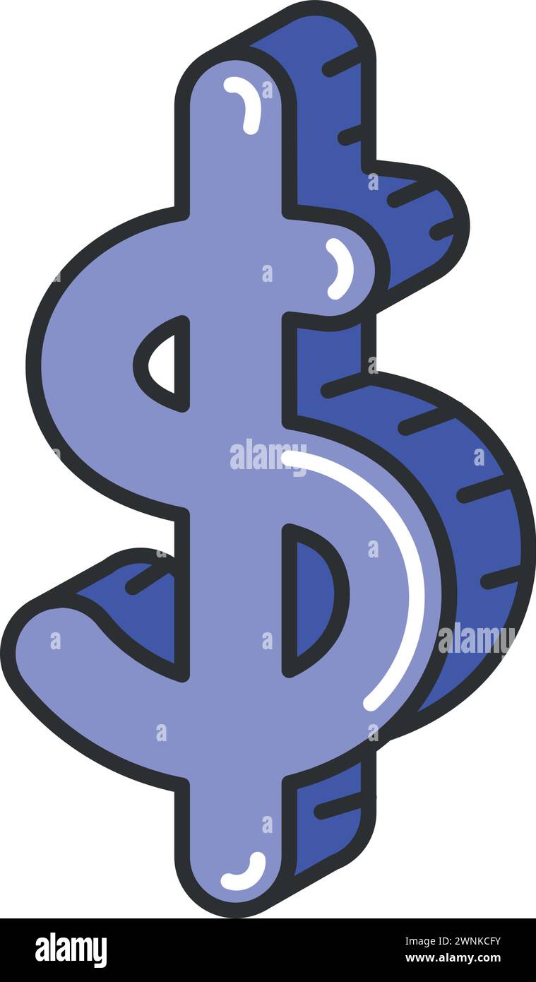 dollar sign sketch icon Hand Draw Vector Stock Vector Image & Art - Alamy