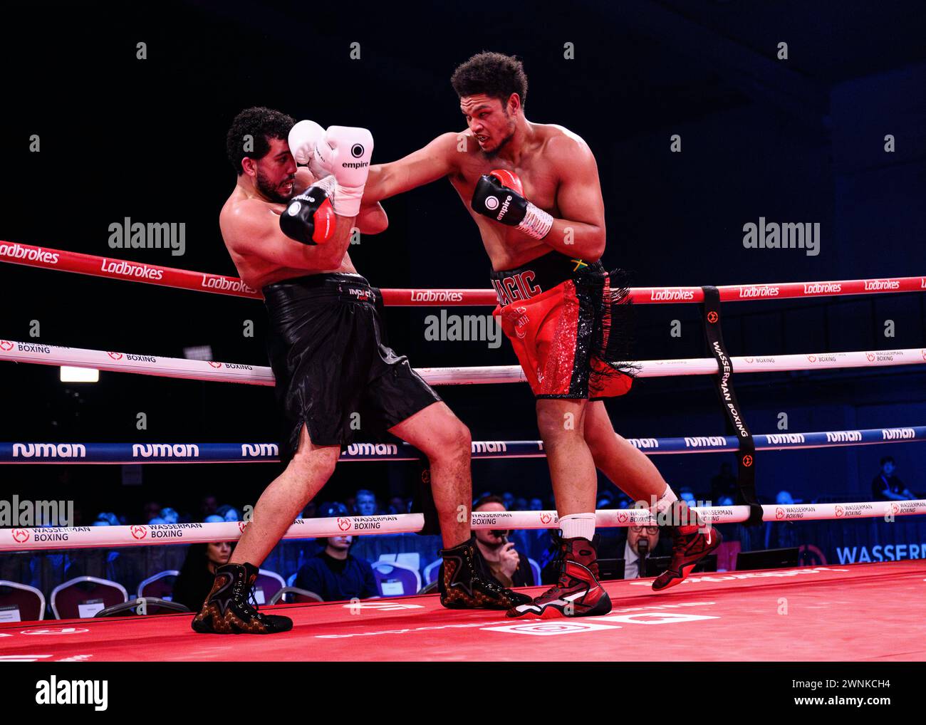 LONDON, UNITED KINGDOM. 01 Mar, 2024. Matty Harris vs Amine Boucetta ...