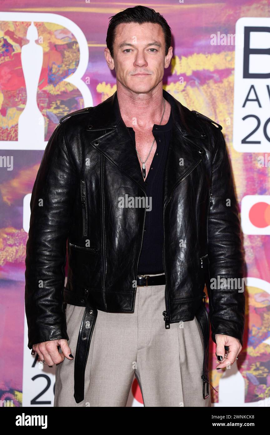 Luke Evans bei der Verleihung der 44. BRIT Awards 2023 in der O2 Arena ...