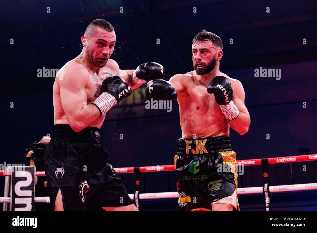Ryan Kelly vs Ioan Alexandru Lutic - Middleweight bout during Wasserman ...