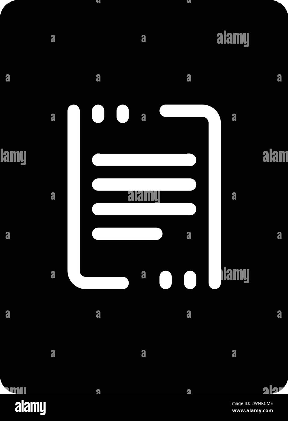 Icon for sentence,phrase Stock Vector Image & Art - Alamy