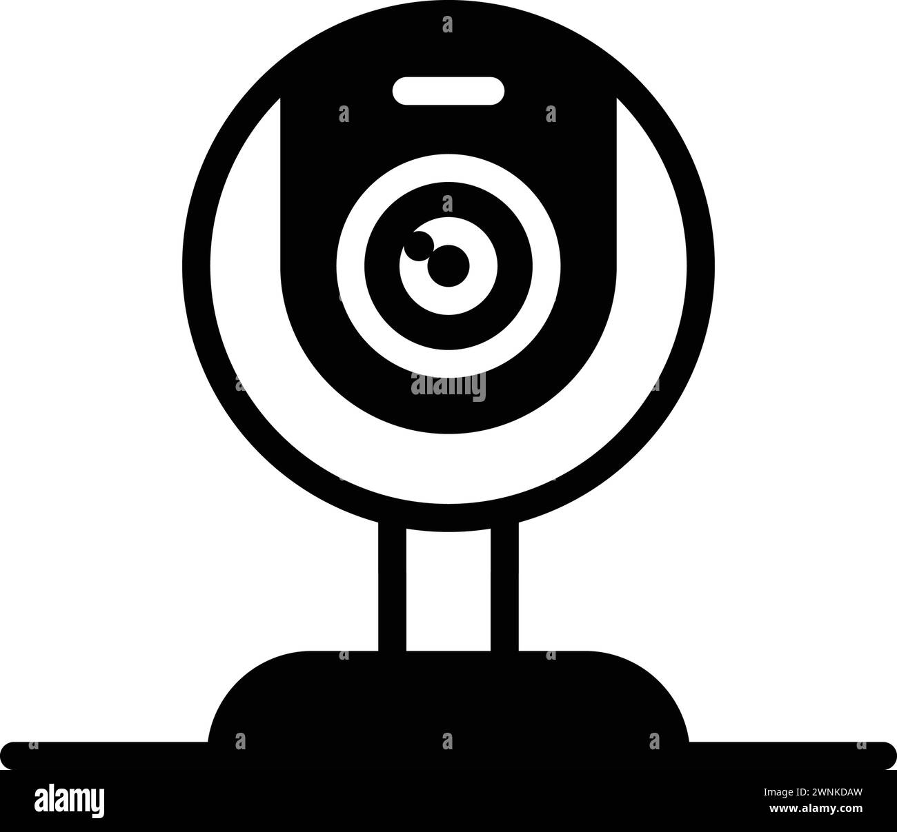 Webcam symbol Cut Out Stock Images & Pictures - Alamy