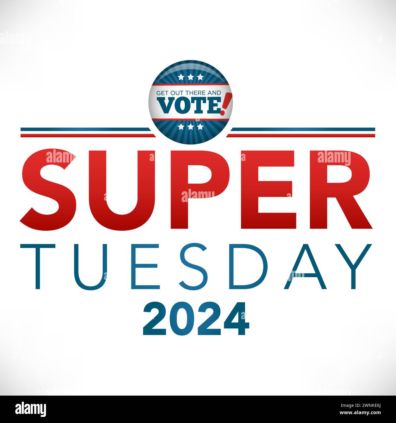 2024 Super Tuesday Banner - Vote, Government, and Patriotic Symbolism ...