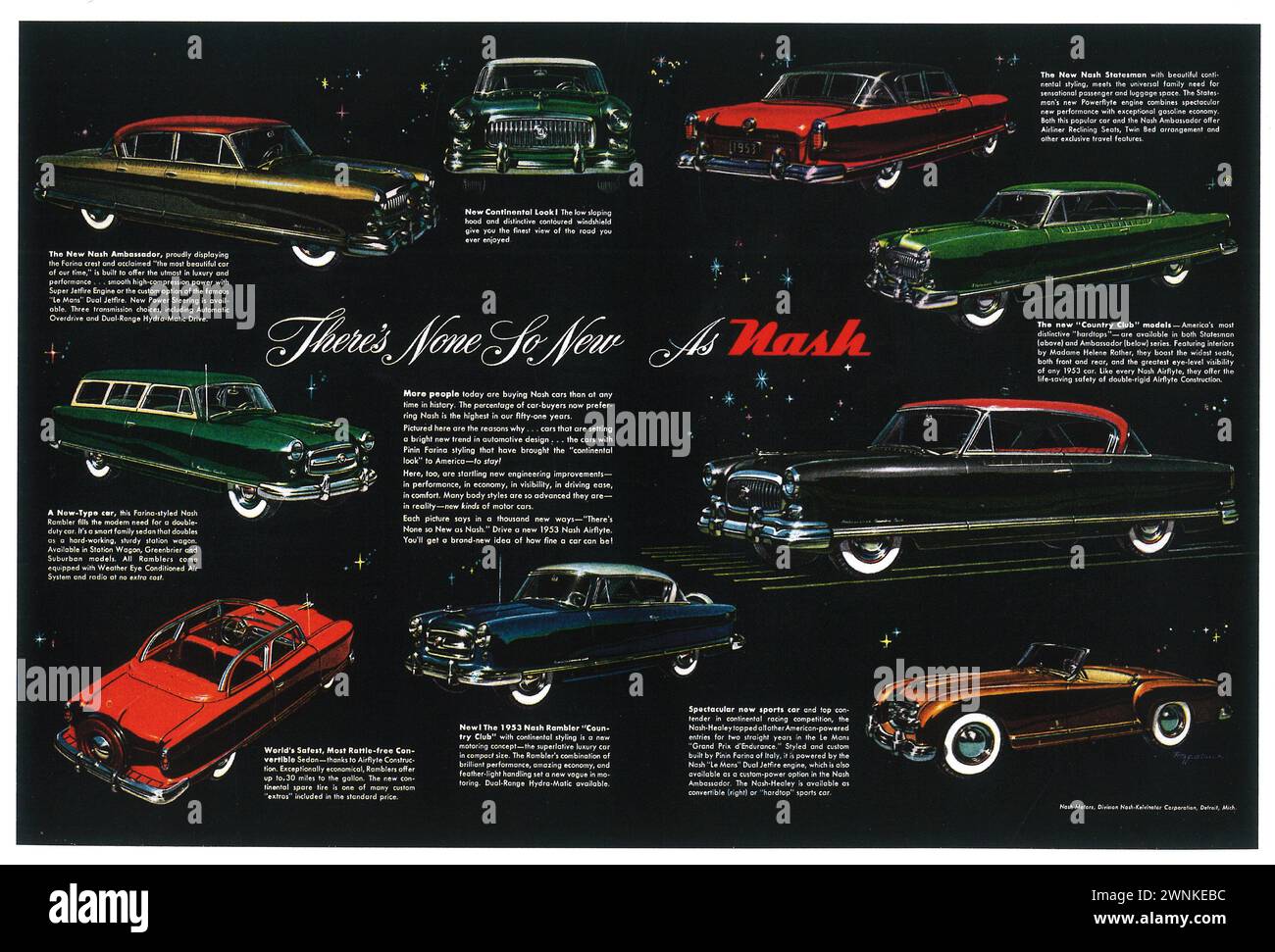 1950s cars Cut Out Stock Images & Pictures - Alamy