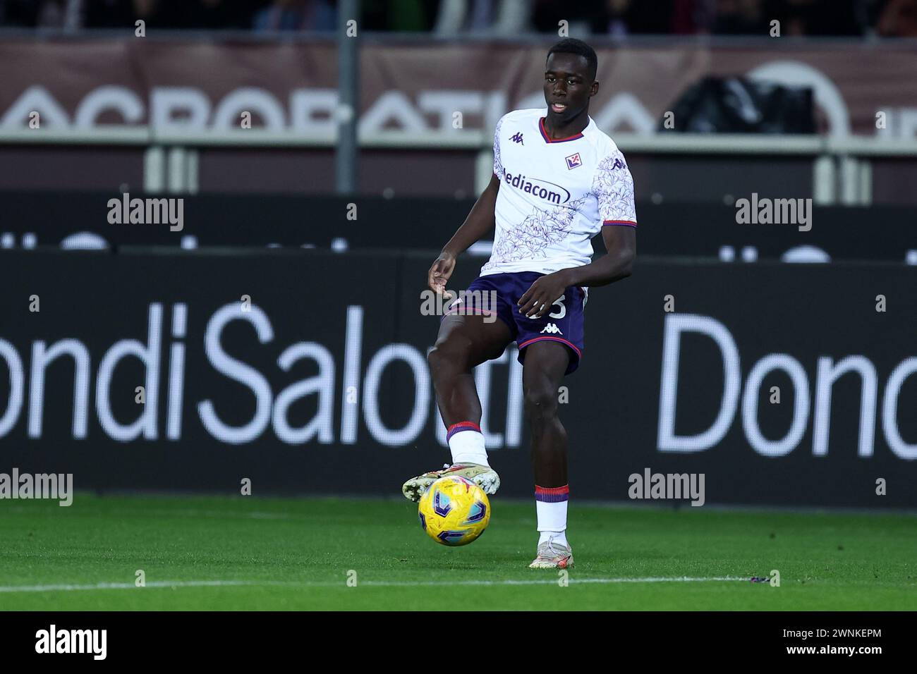 Torino, Italy. 02nd Mar, 2024. Michael Kayode of Acf Fiorentina in ...
