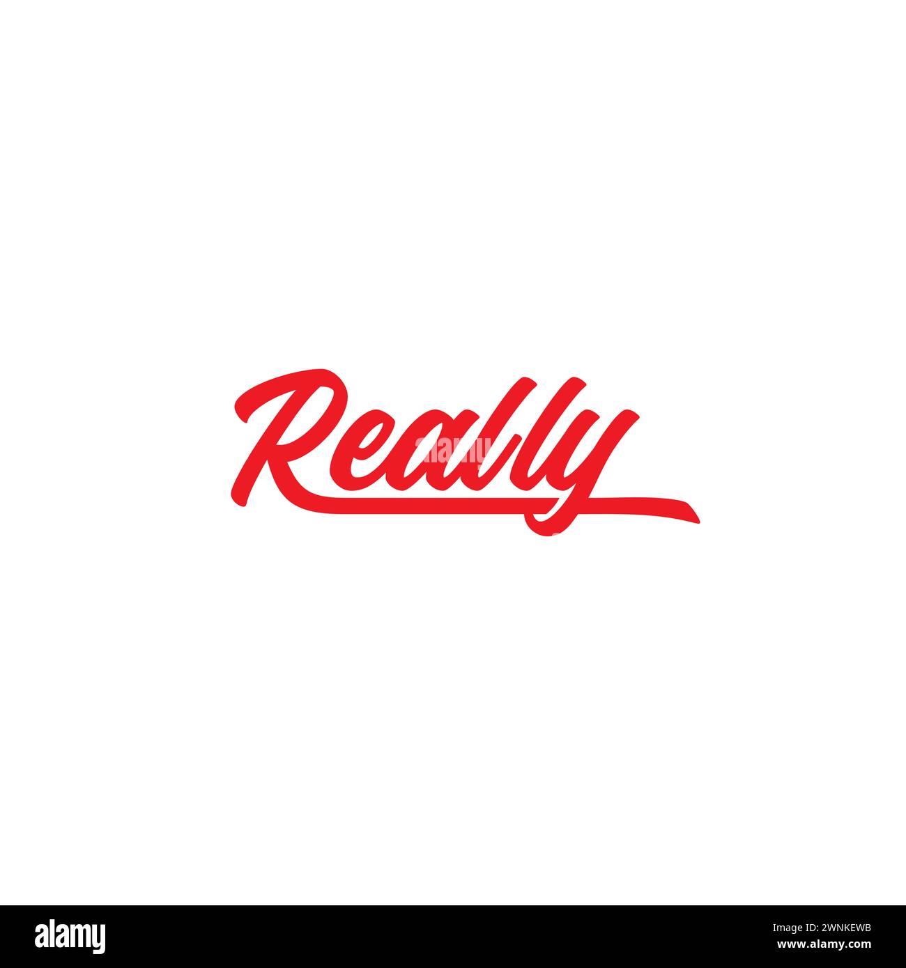 Really Logo Vector. Simple and clean design Stock Vector Image & Art ...