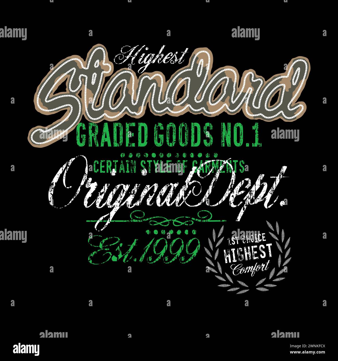 Vintage advertising background for copy text Stock Vector Images - Alamy