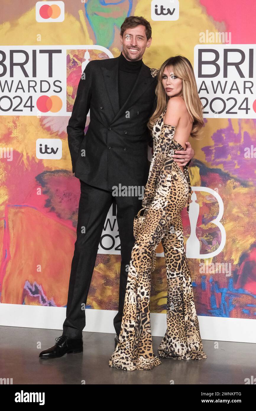 London, UK. Peter Crouch and Abigail Clancy photographed attending the ...