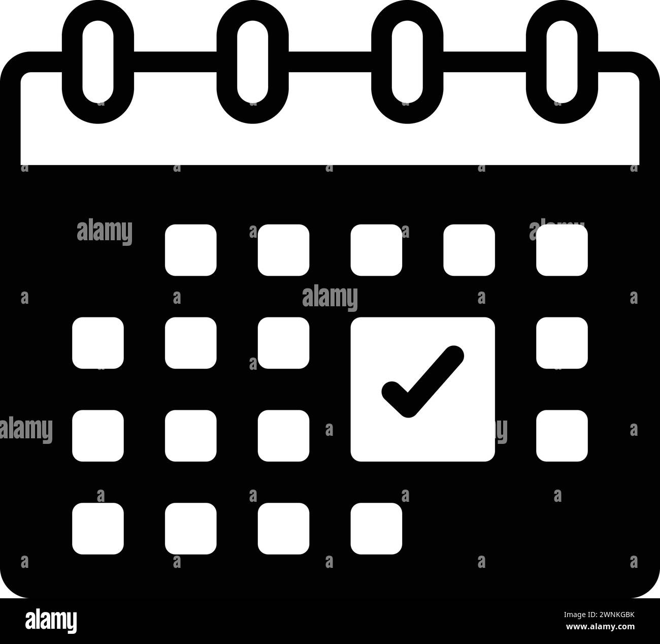 Yearly calender Stock Vector Images - Alamy