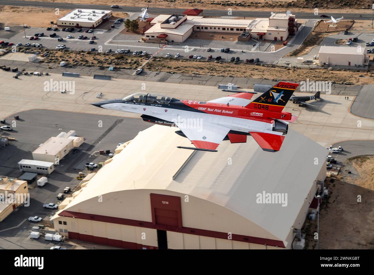 The X-62 Variable In-Flight Stability Test Aircraft (VISTA) flies in ...