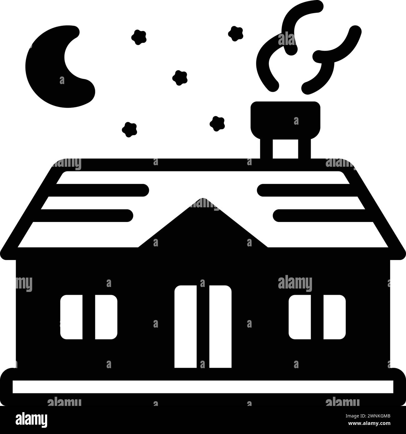 Icon for cottage,shebang Stock Vector Image & Art - Alamy