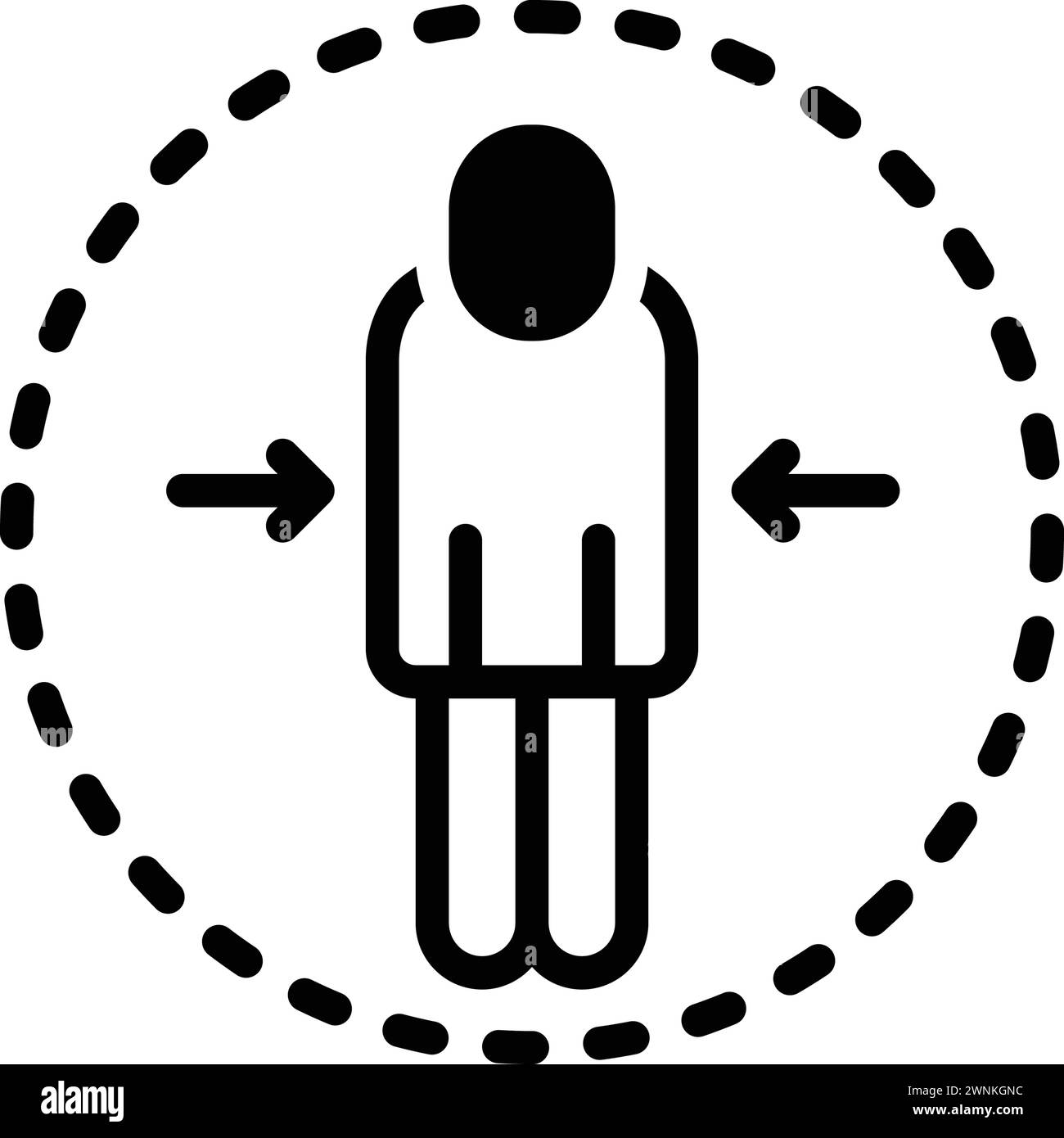 Icon for lean,weak Stock Vector Image & Art - Alamy