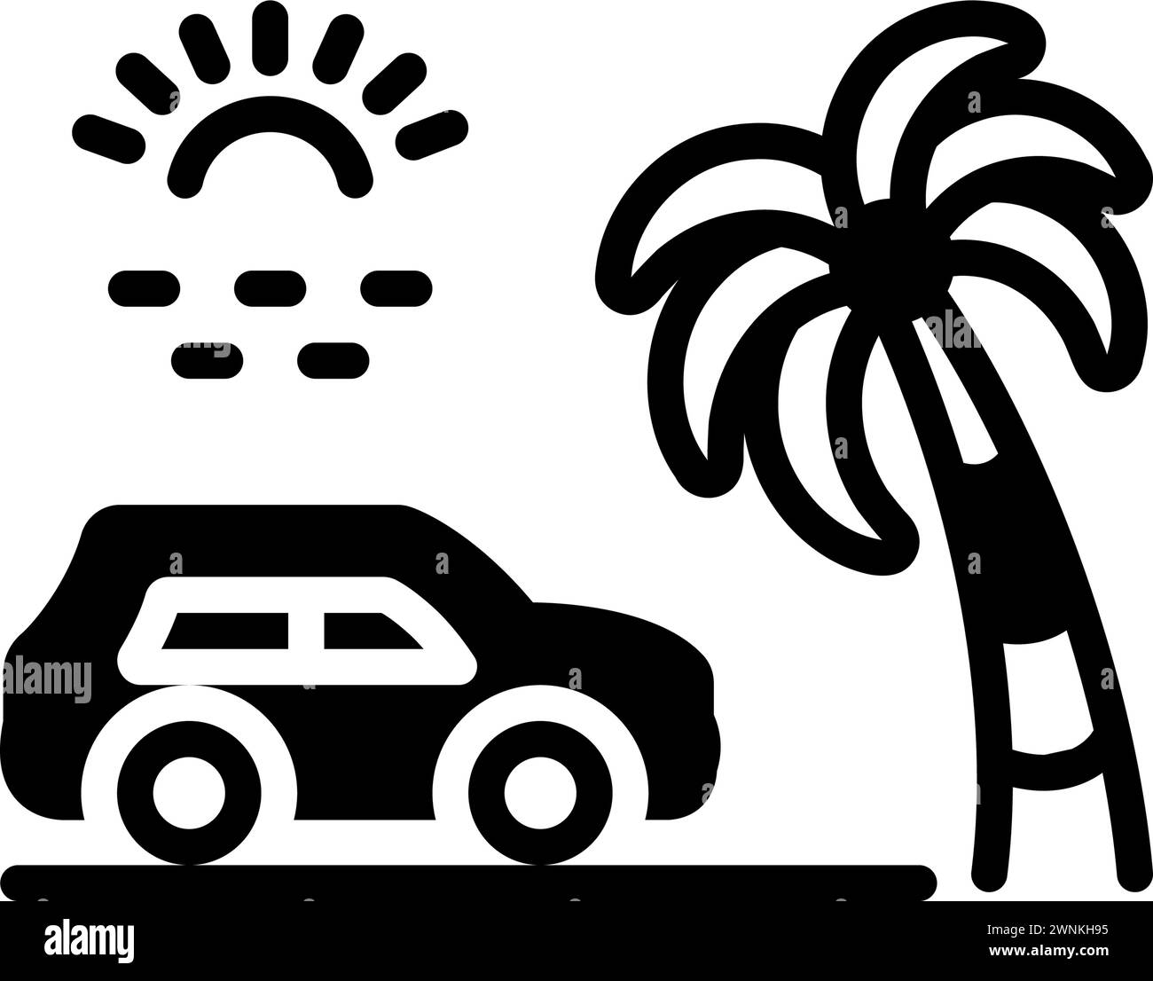 Somewhere silhouette Stock Vector Images - Alamy