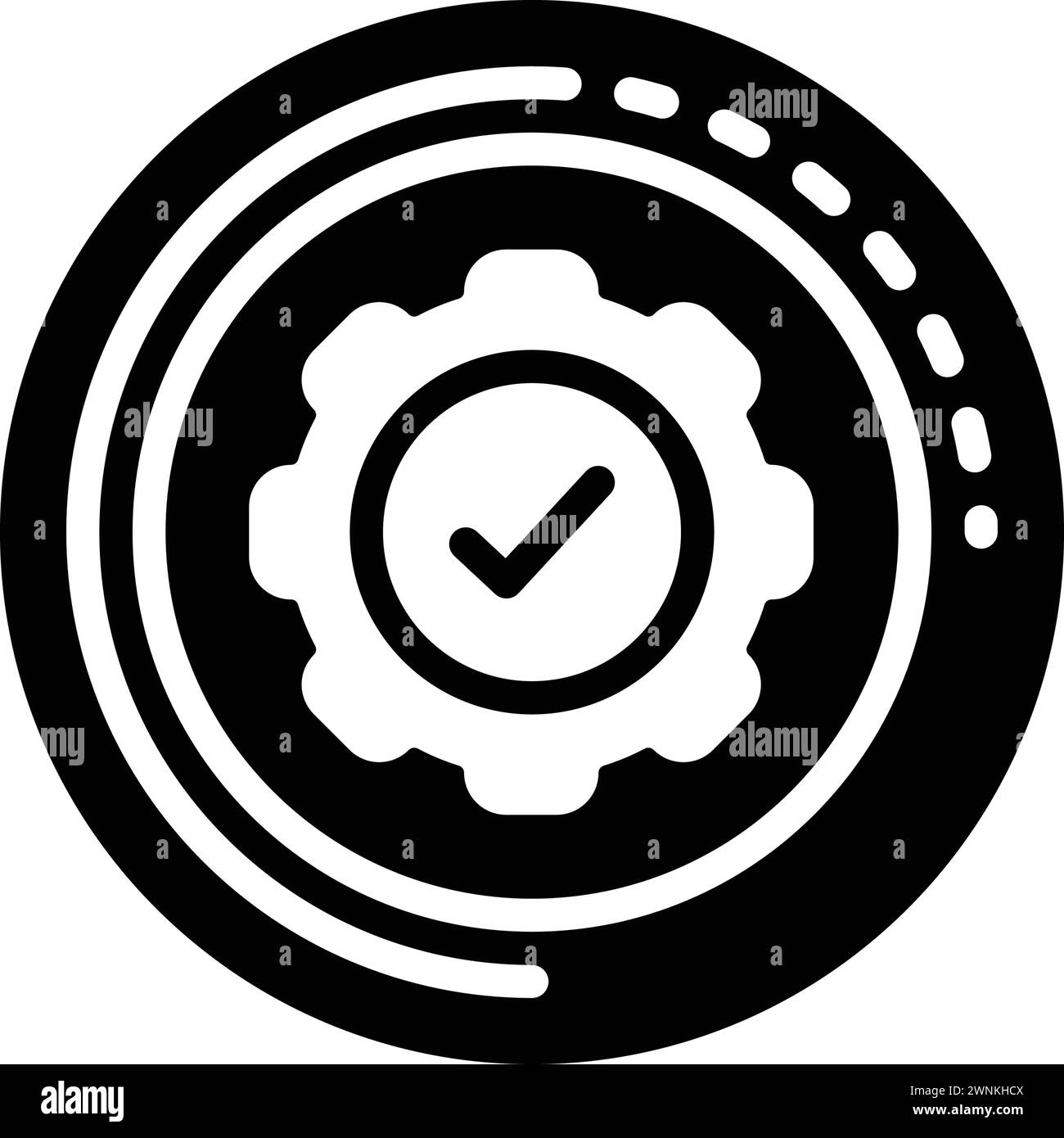 Progress complete Stock Vector Images - Alamy