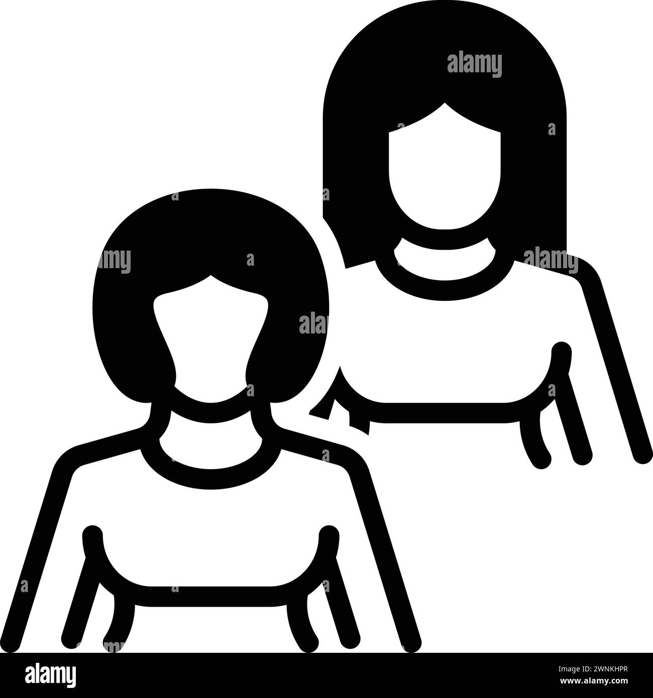 Icon for females,woman Stock Vector Image & Art - Alamy
