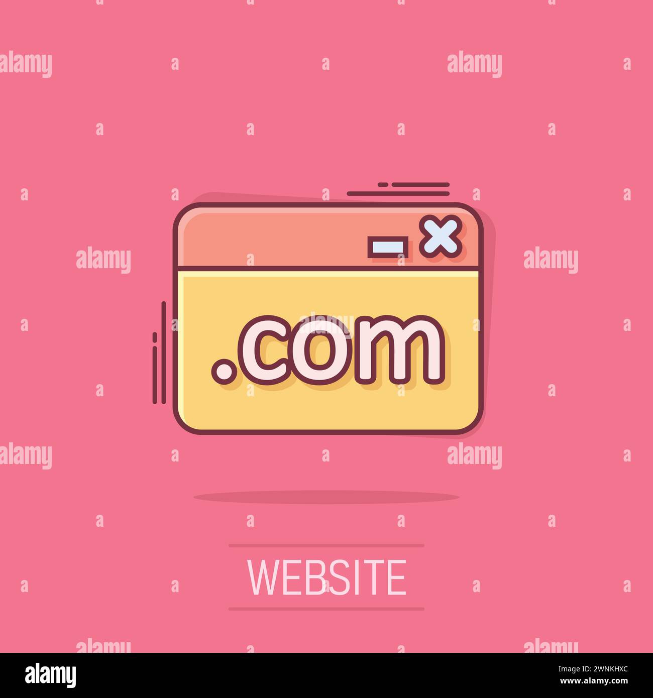 Comic com Stock Vector Images - Alamy