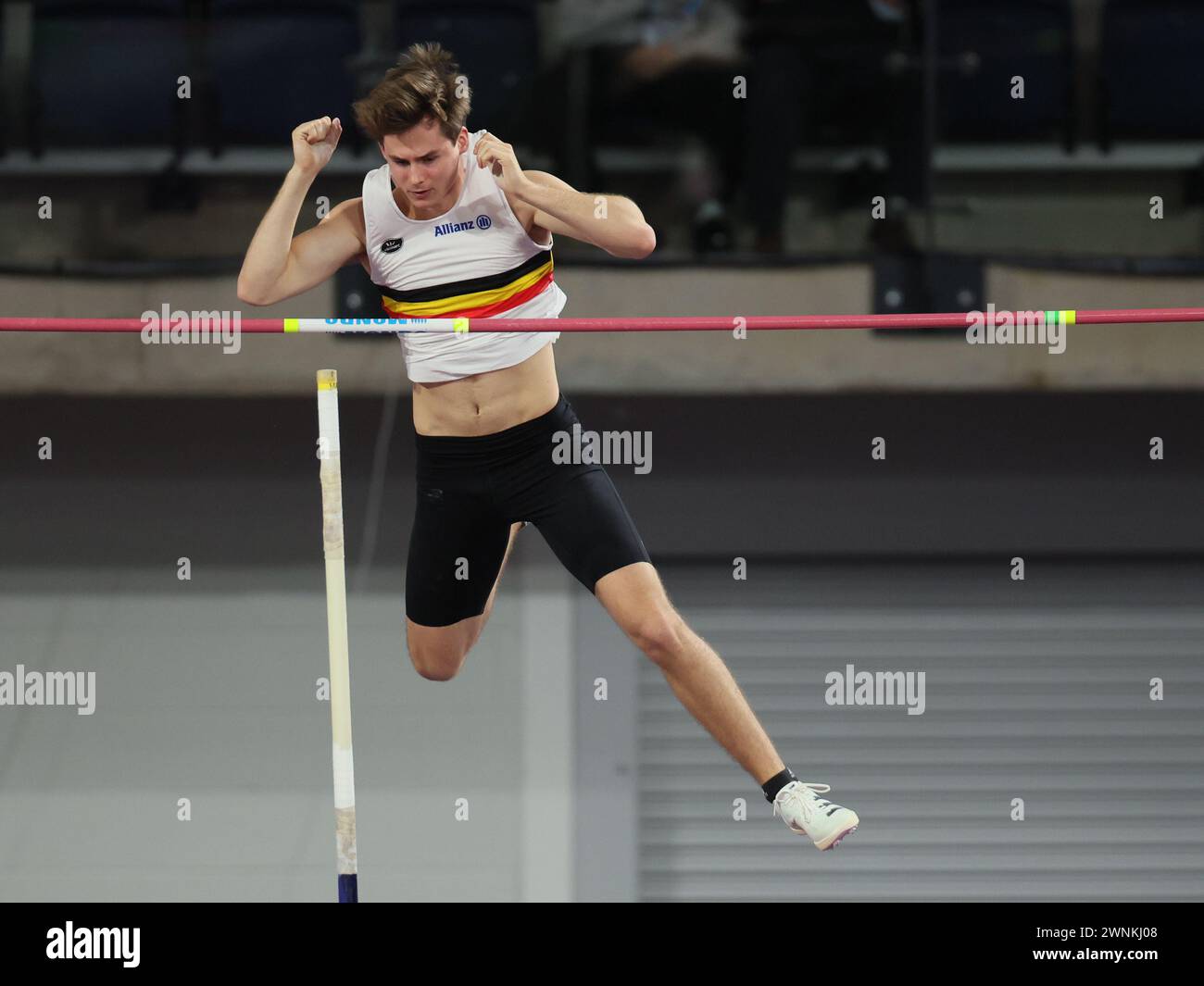 Glasgow, UK. 03rd Mar, 2024. Belgian Jente Hauttekeete pictured in ...