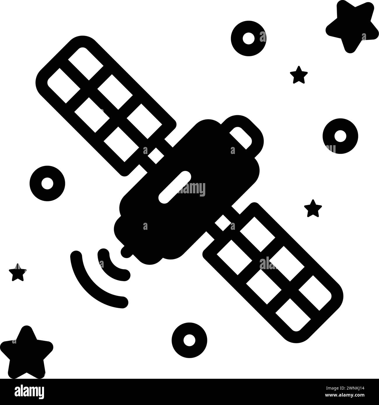 Icon for satellite,planetoid Stock Vector Image & Art - Alamy