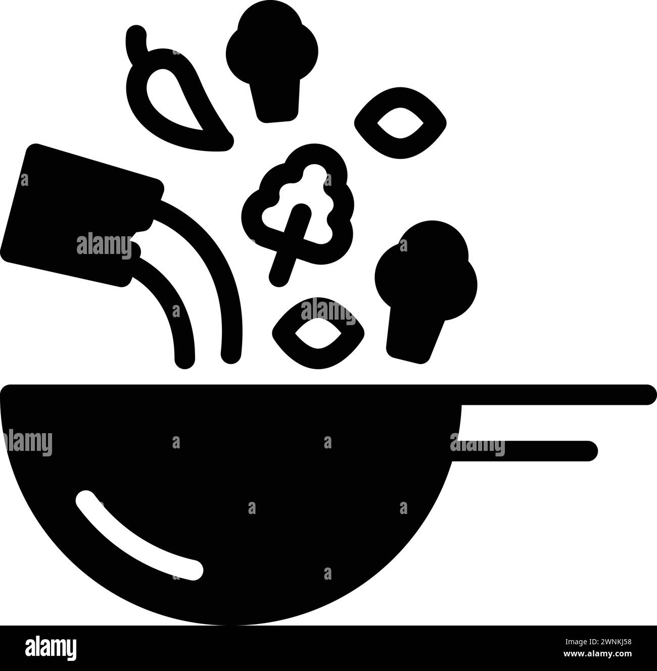 Ingredients recipe Stock Vector Images - Alamy