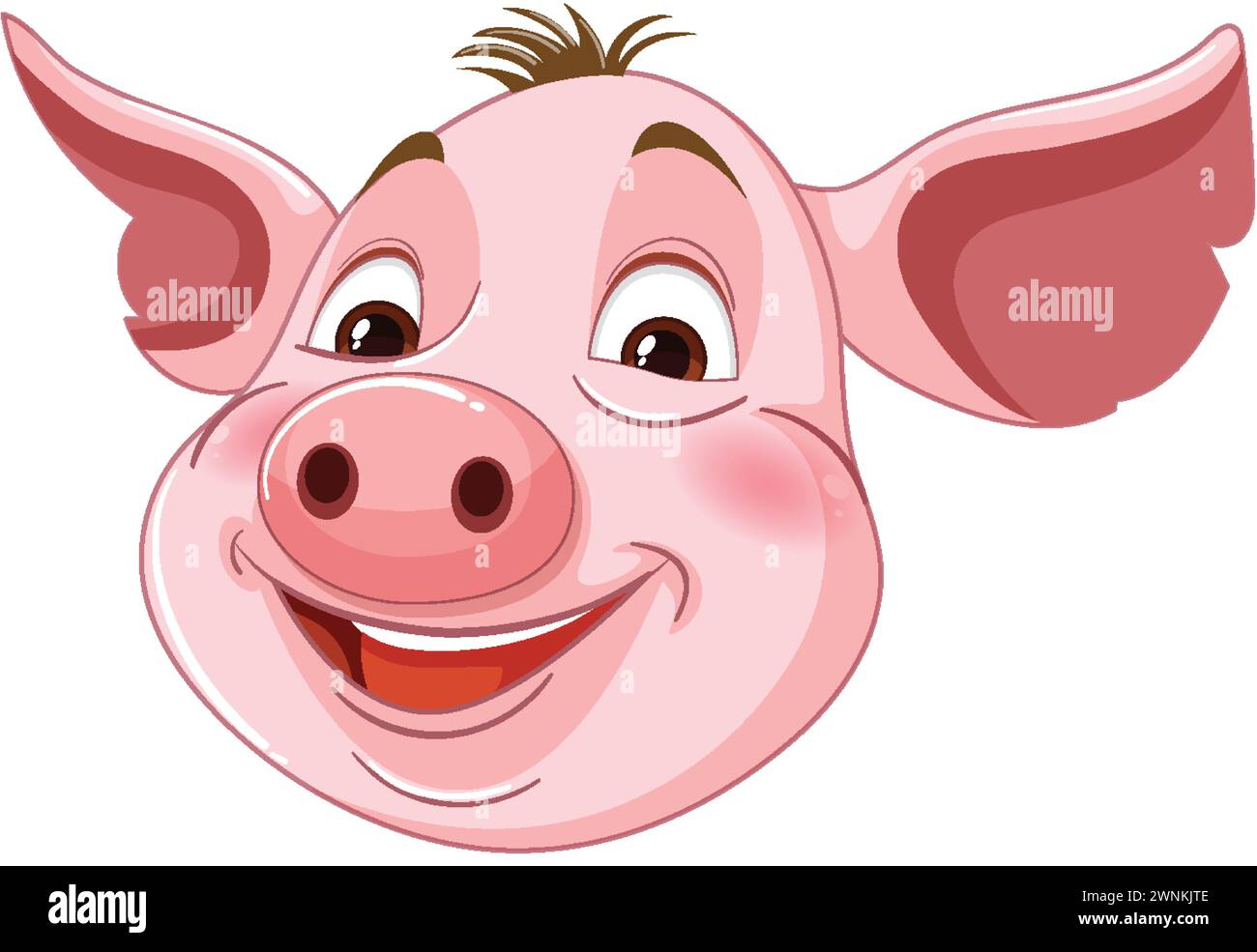 Animated pig character hi-res stock photography and images - Alamy
