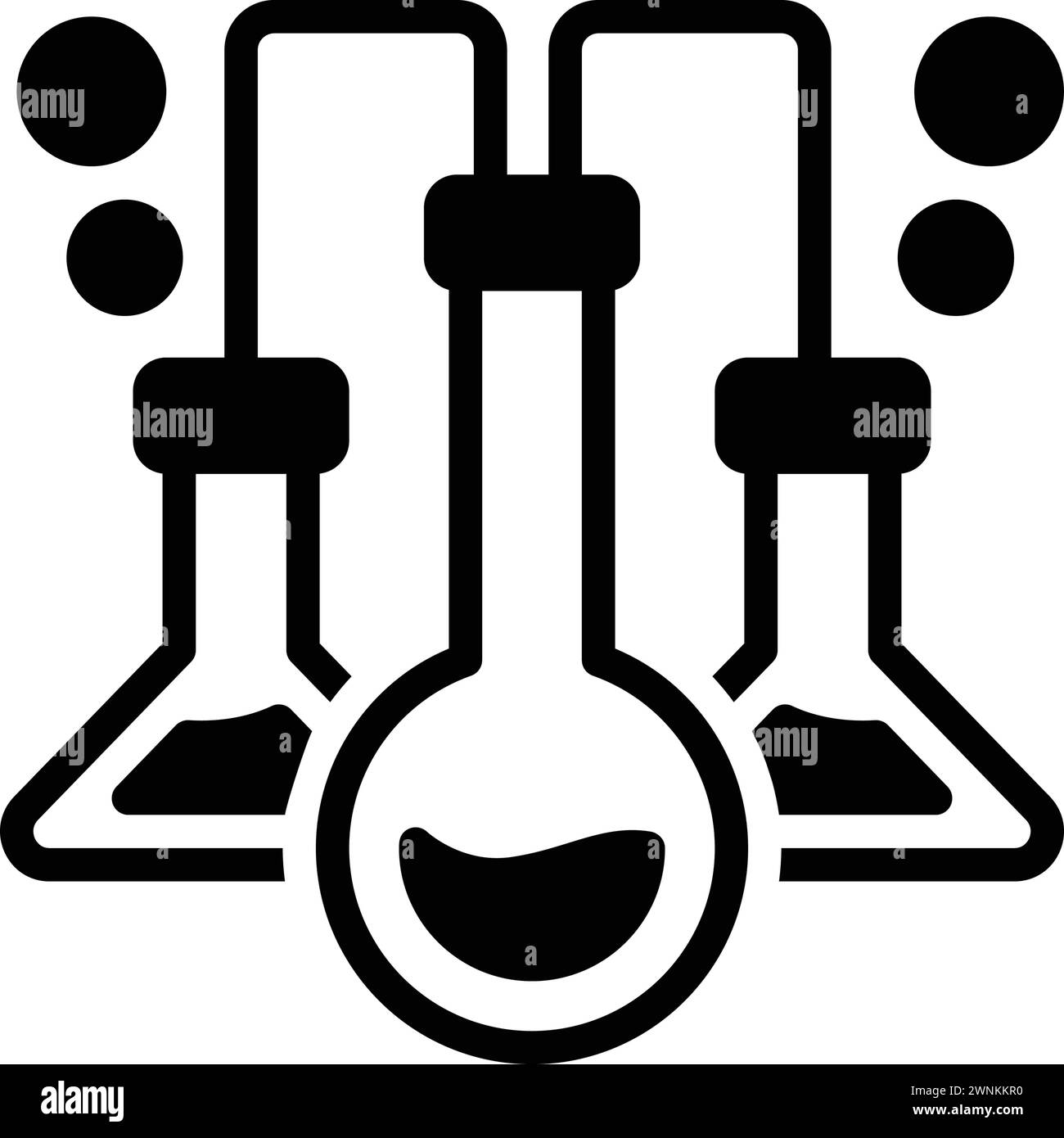 Laboratory apparatus Stock Vector Images - Alamy