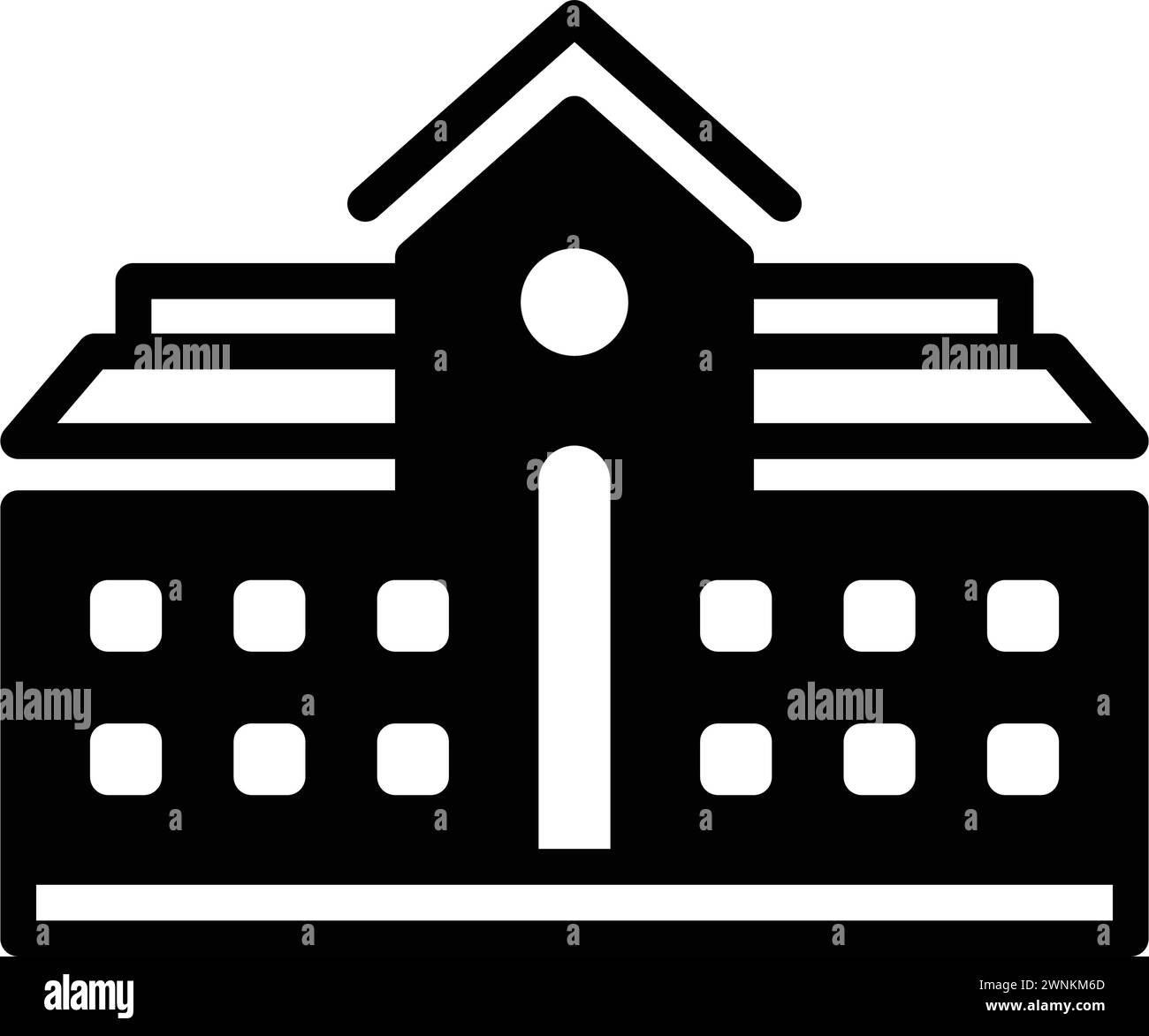 Campus buildings Stock Vector Images - Alamy