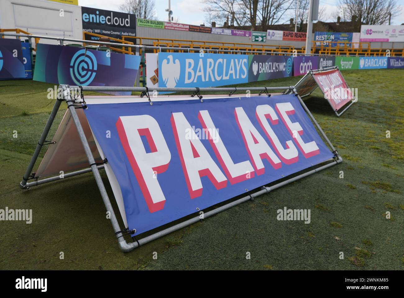 Sutton, UK. 03rd Mar, 2024. The VBS Community Stadium, Sutton, England ...