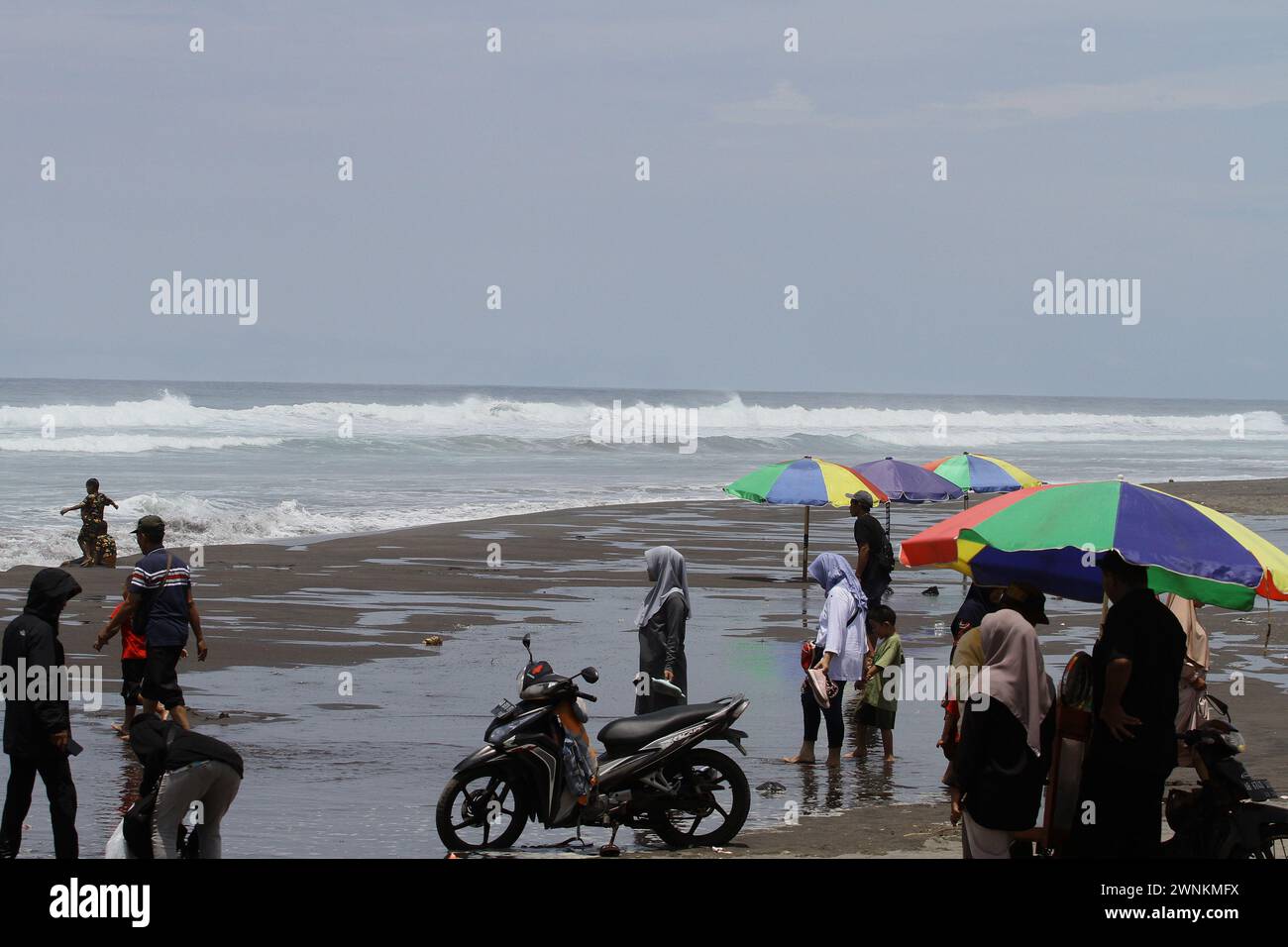 Bantul, Yogyakarta, Indonesia. 3rd Mar, 2024. People were seen visiting ...