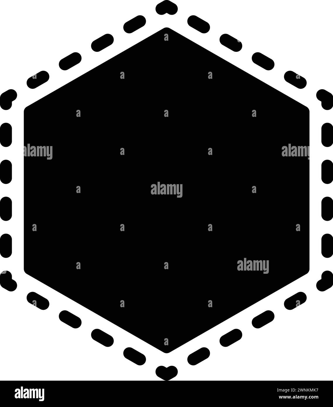 Icon for edge,hexagon Stock Vector Image & Art - Alamy