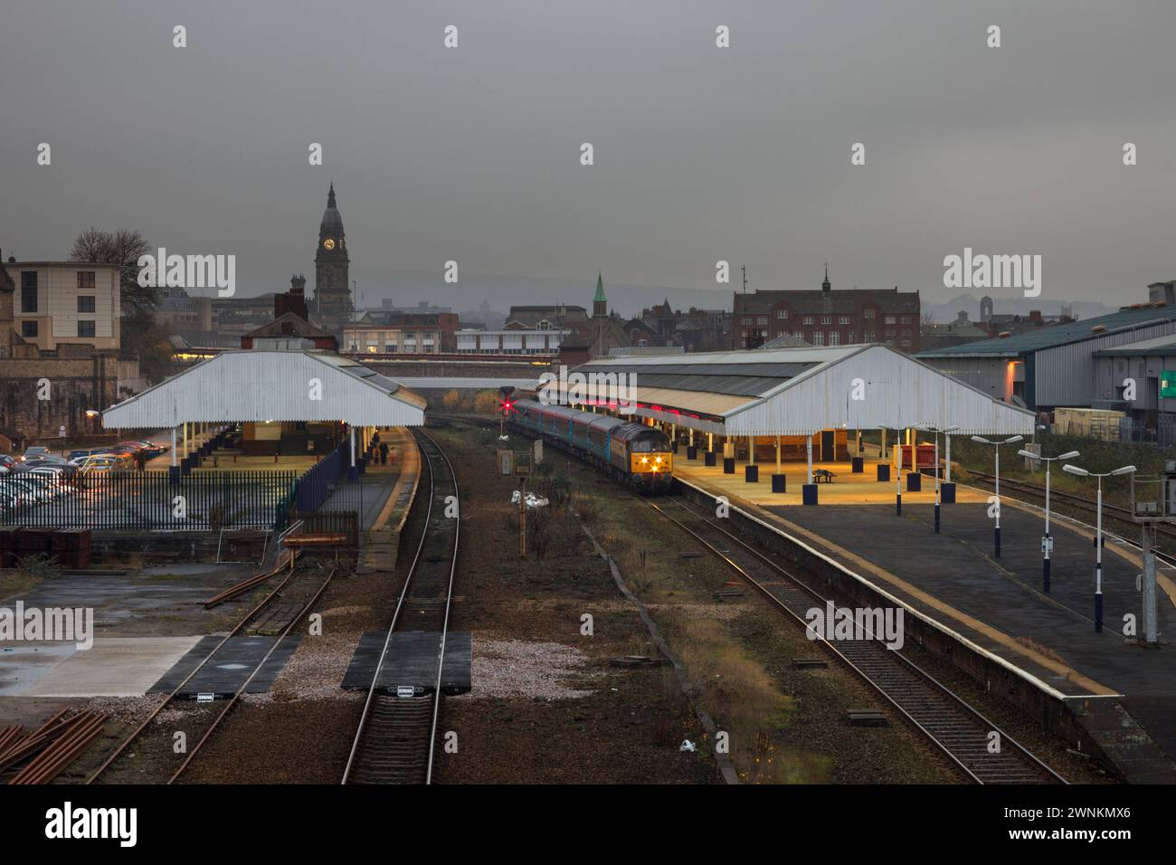 Direct rail Services class 47 locomotive 47790 at Bolton railway ...