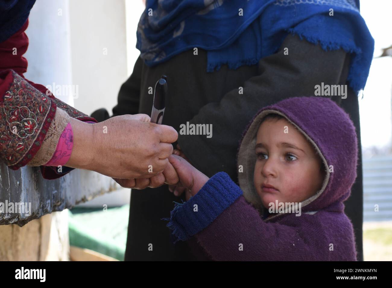 Srinagar, India. 03rd Mar, 2024. In Srinagar, Kashmir, India, on March 03, 2024: A dedicated ...