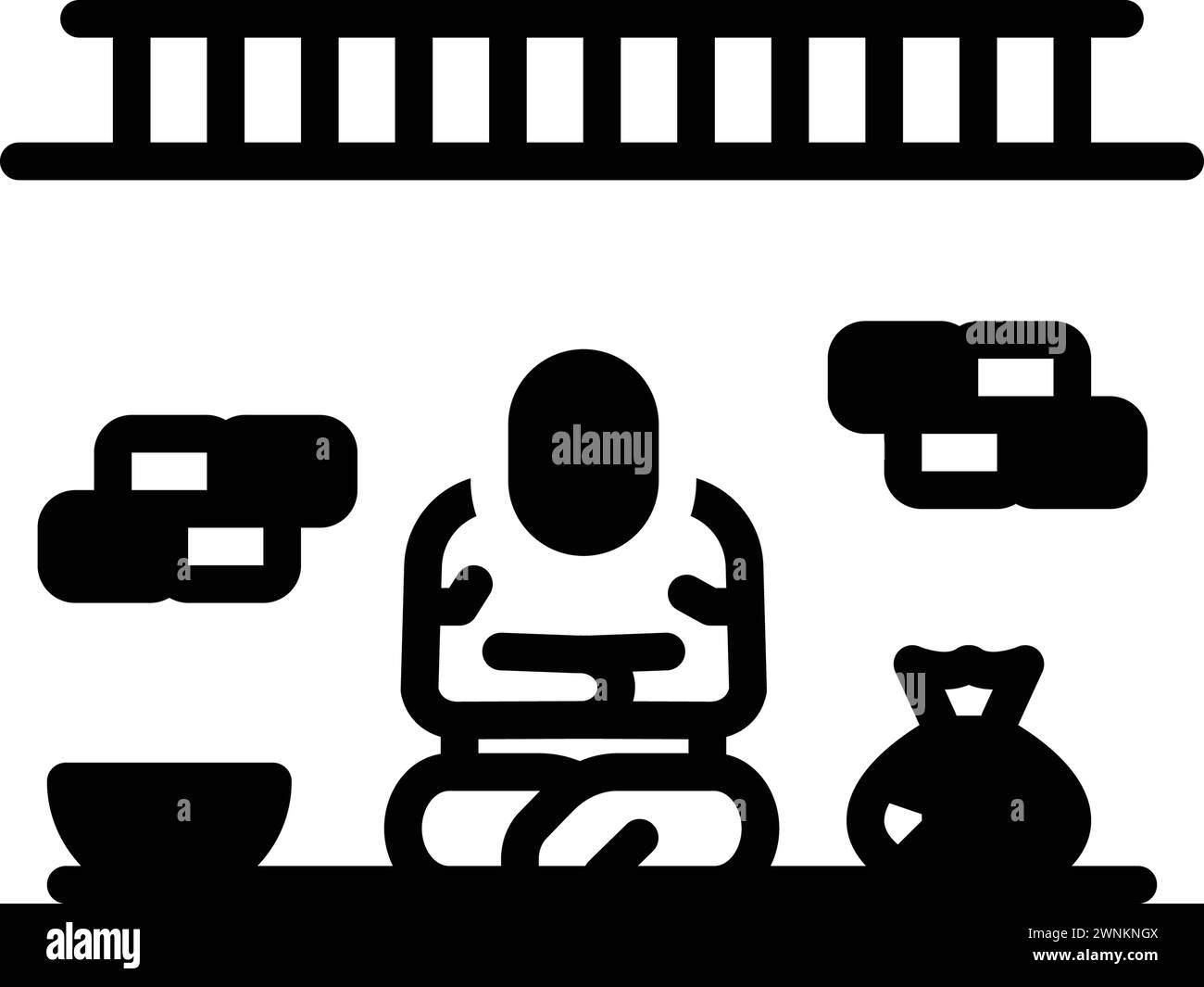 Icon for poverty,penury Stock Vector Image & Art - Alamy