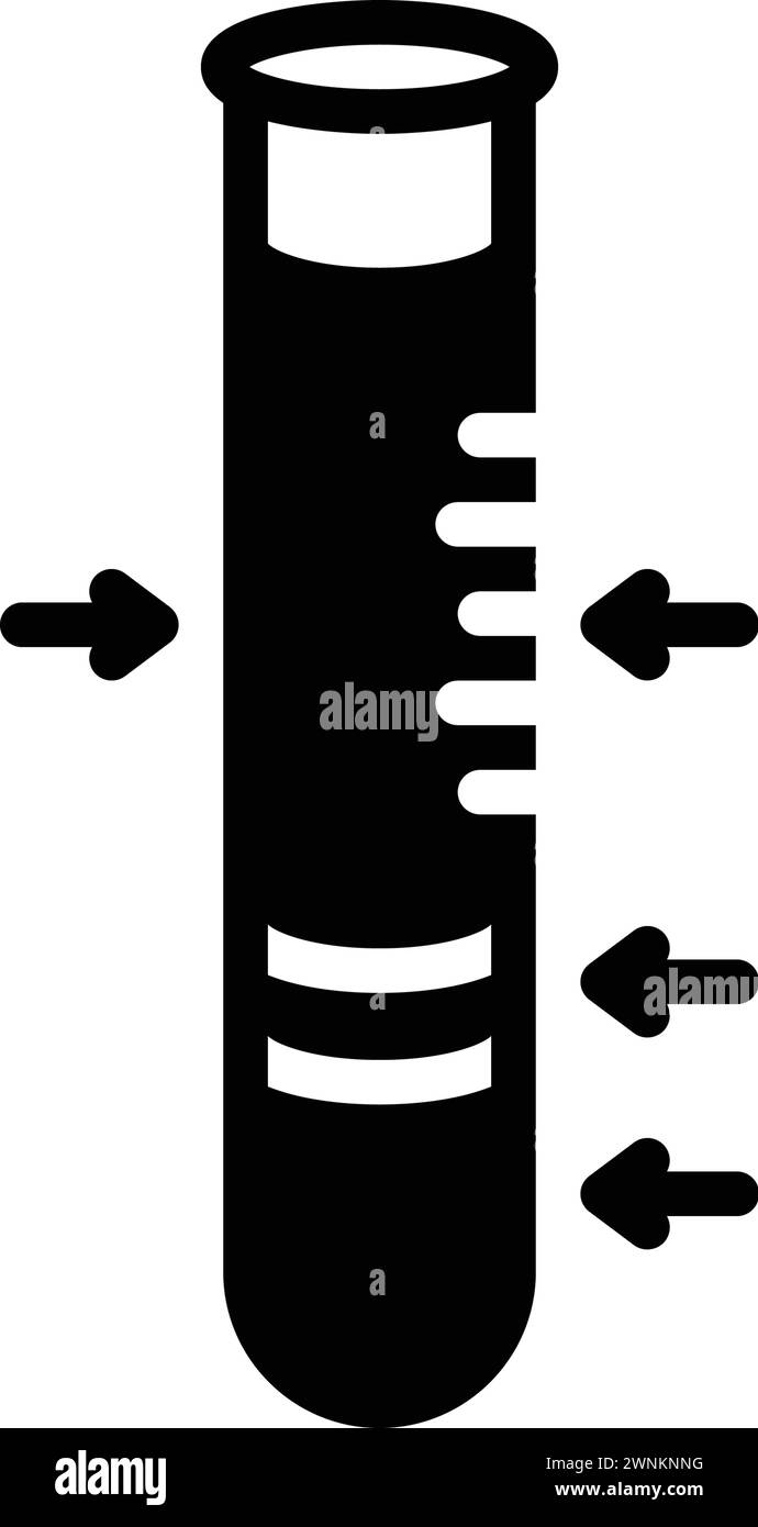Blood plasma test tube Black and White Stock Photos & Images - Alamy
