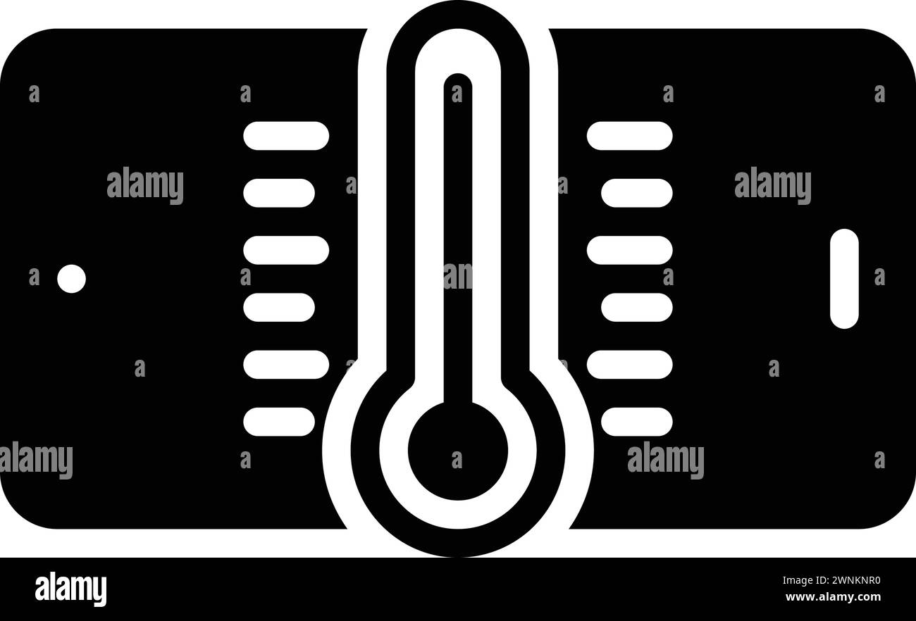 Very high temperature Stock Vector Images - Alamy
