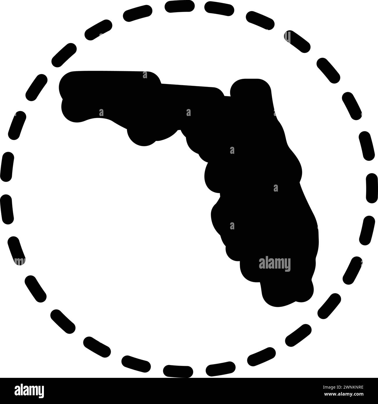 Icon for florida,map Stock Vector Image & Art - Alamy
