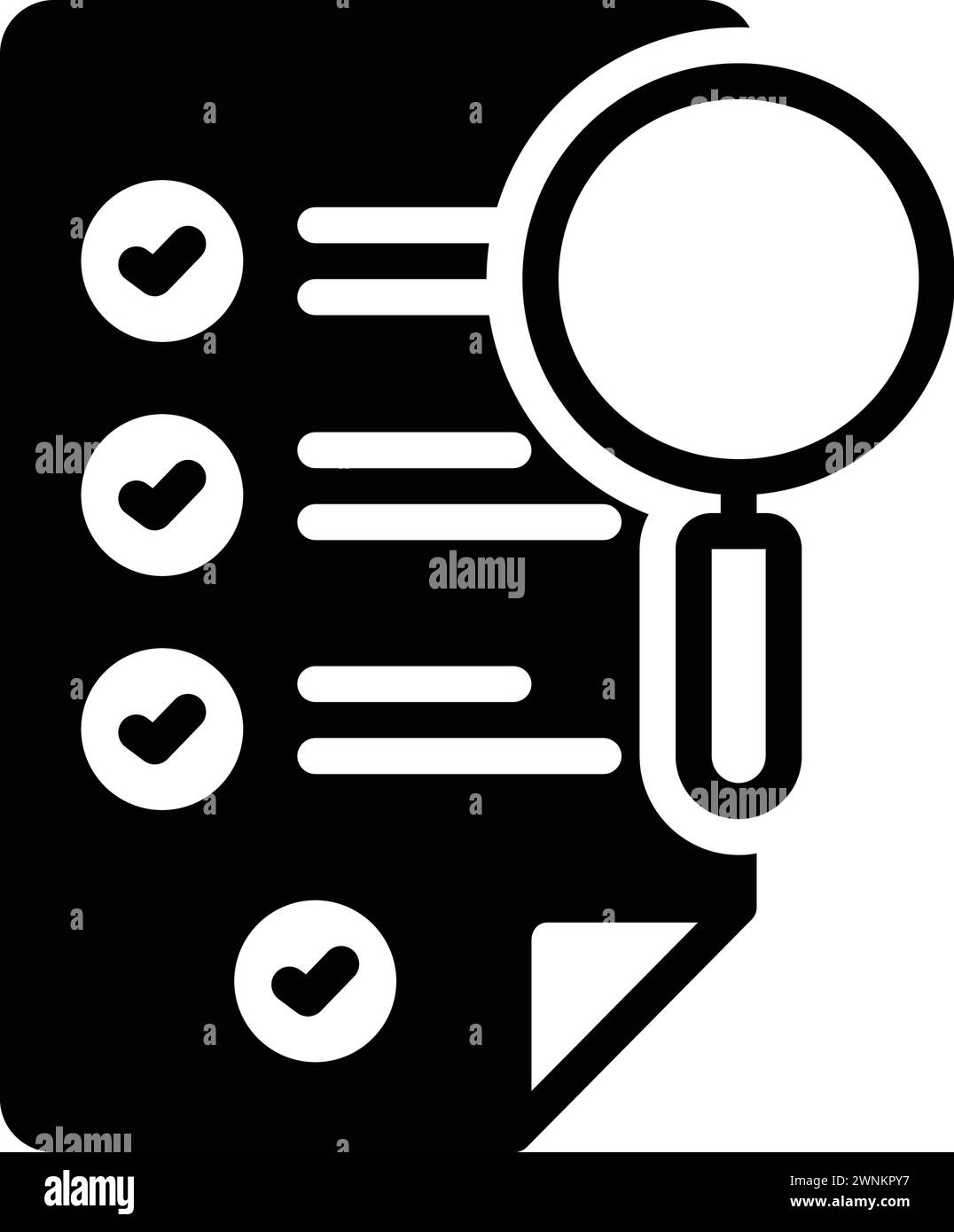 Icon for evaluation,assess Stock Vector Image & Art - Alamy