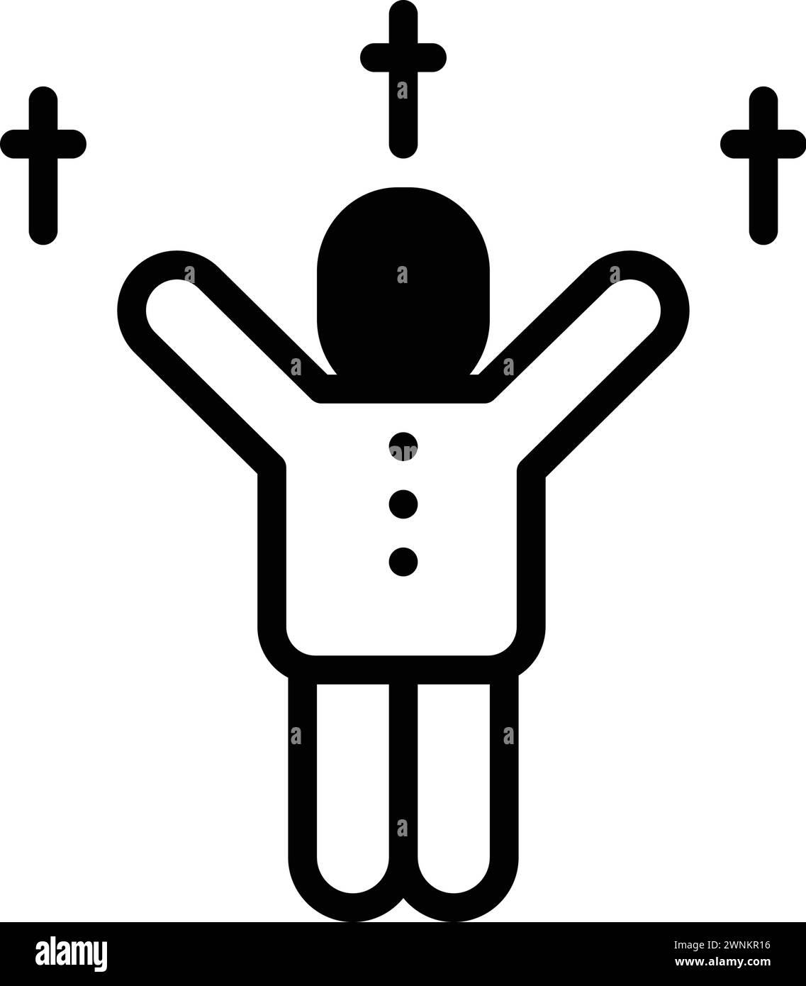 Worship ritual Stock Vector Images - Alamy