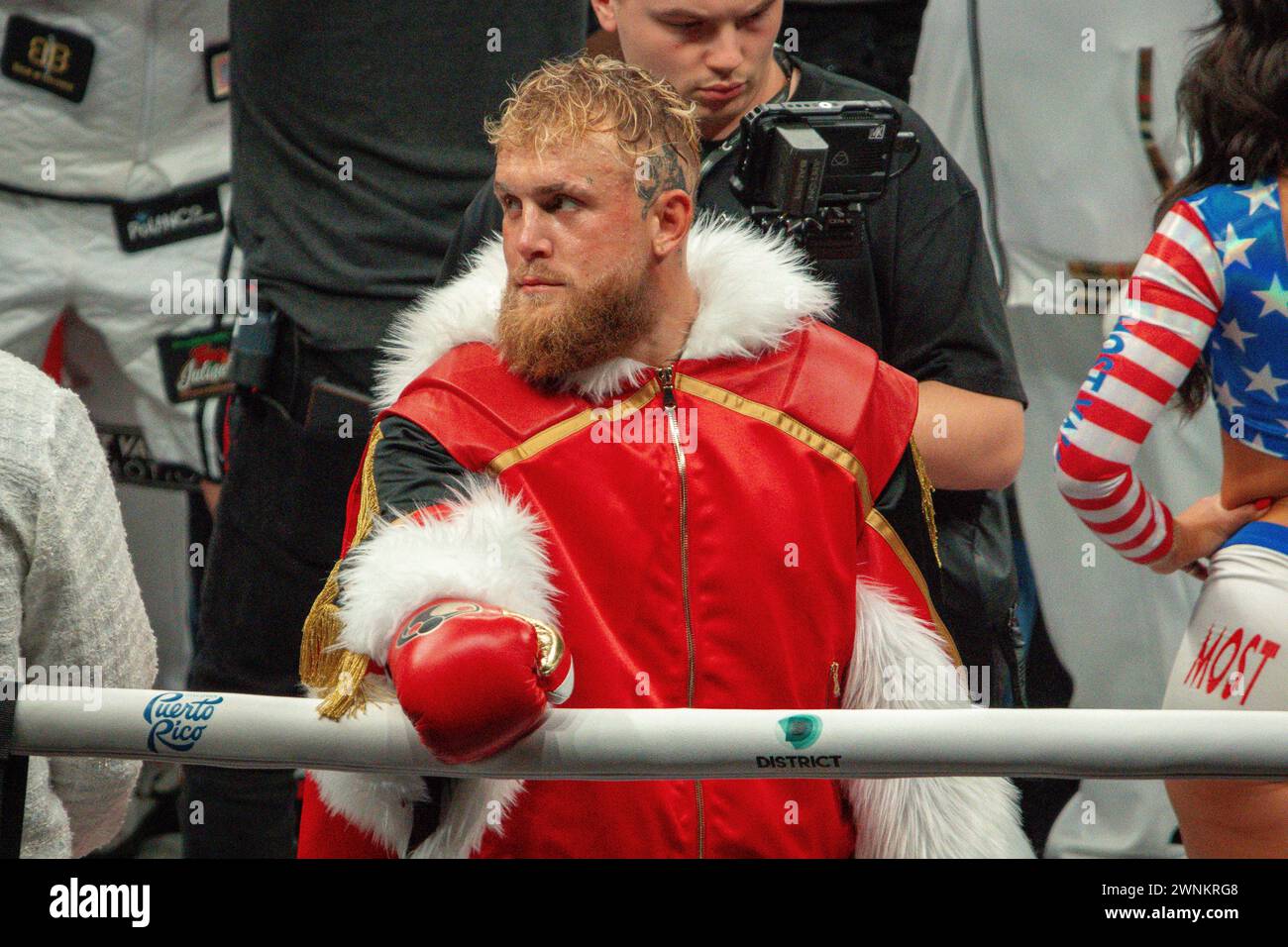 SAN JUAN, SAN JUAN - Jake “El Gallo de Dorado” Paul (Red and Gold ...