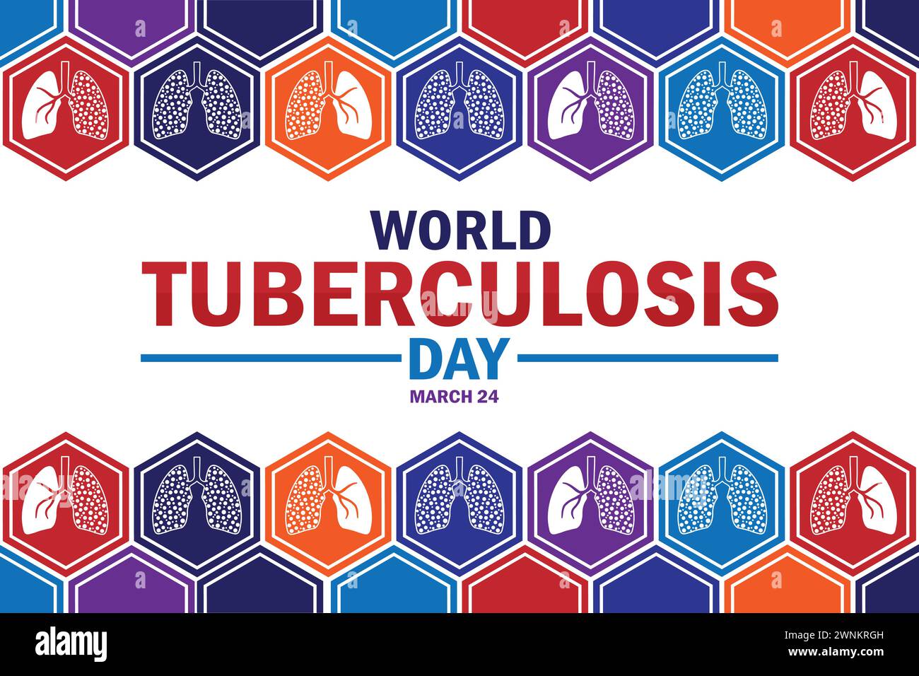 World Tuberculosis Day. March 24. Holiday concept. Template for ...