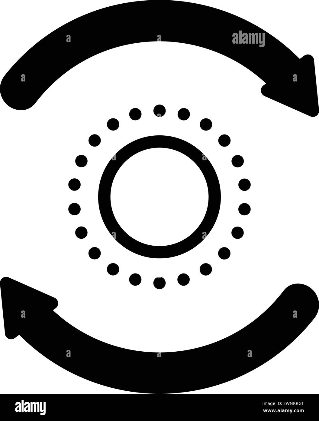 Loop silhouette Black and White Stock Photos & Images - Alamy