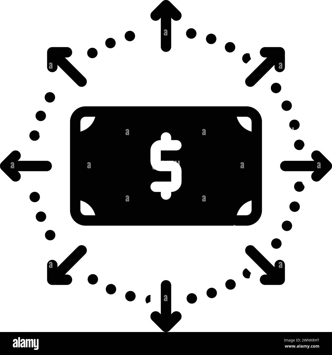 Spending symbol Cut Out Stock Images & Pictures - Alamy